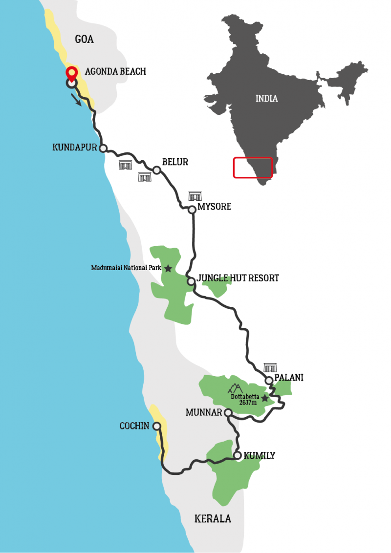 Kerala Motorcycle Tour | Royal Enfield Tours South India