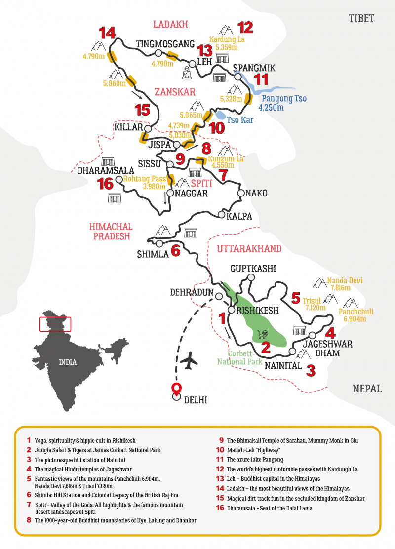 Trans Himalaya - Riding High – The Best Of The Indian Himalayas ...
