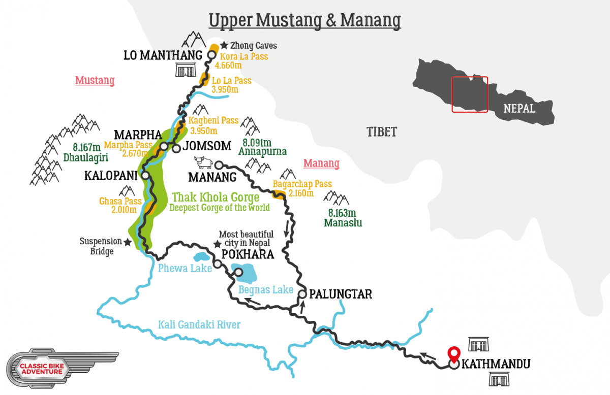 Manang Motorbike Tour | Manang Motorcycle Tour Package